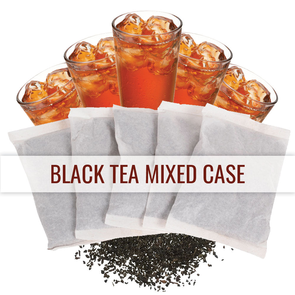 Black Tea Mixed Case - 1 Gallon Iced Teas | Eco-Prima Tea